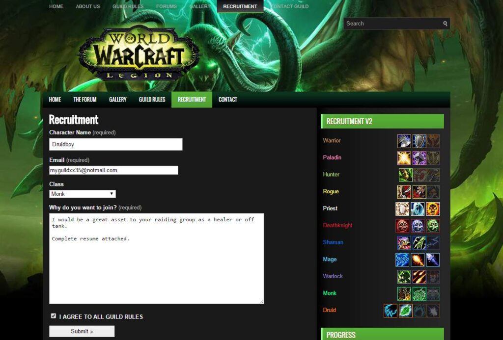 Wordpress Wow Guild Template download free - politicsfreeware Wordpress Wow Guild Template download free - politicsfreeware
